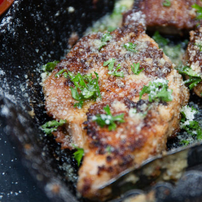 Low Carb Italian Parmesan Breaded Pork Cutlets - WickedStuffed: A Keto ...