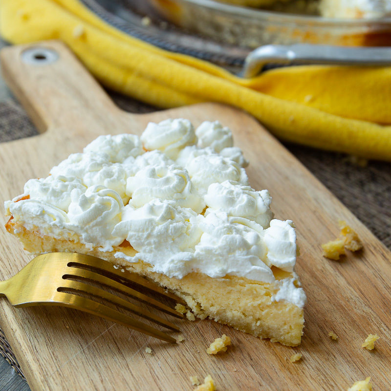 Keto Ooey Gooey Butter Pie - WickedStuffed: A Keto Recipe Blog